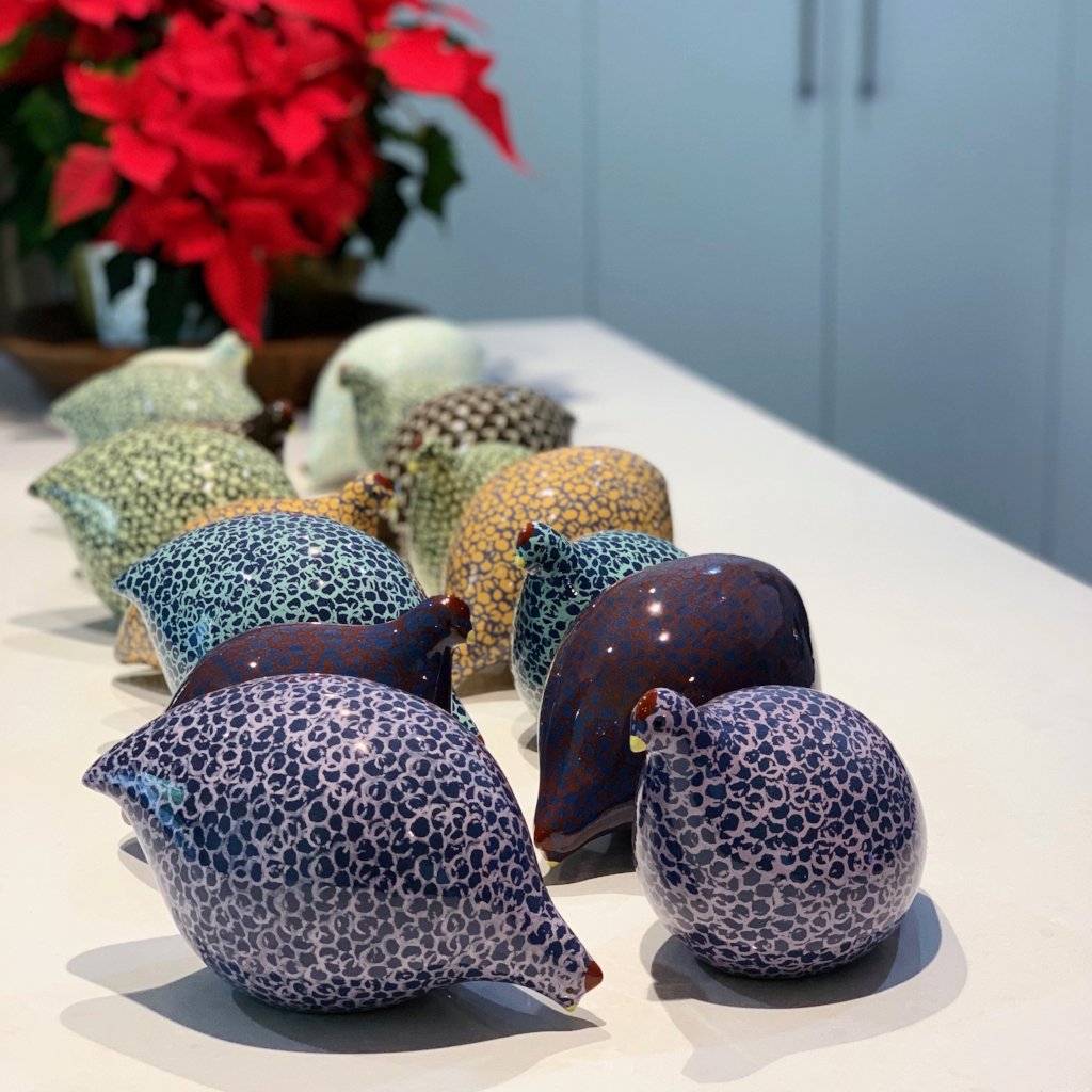 A Pair of French Quails – Sage & Leaves