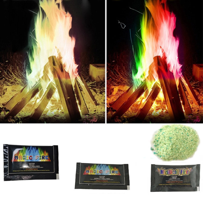 Magic Fire Colorful Flames Sachet – Sage & Leaves
